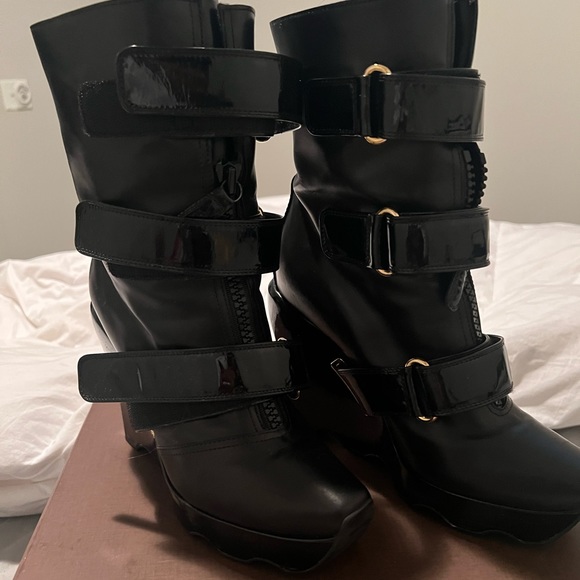 Shoes | Rare Authentic Louis Vuitton 206 Special Edition Runway Boots ...